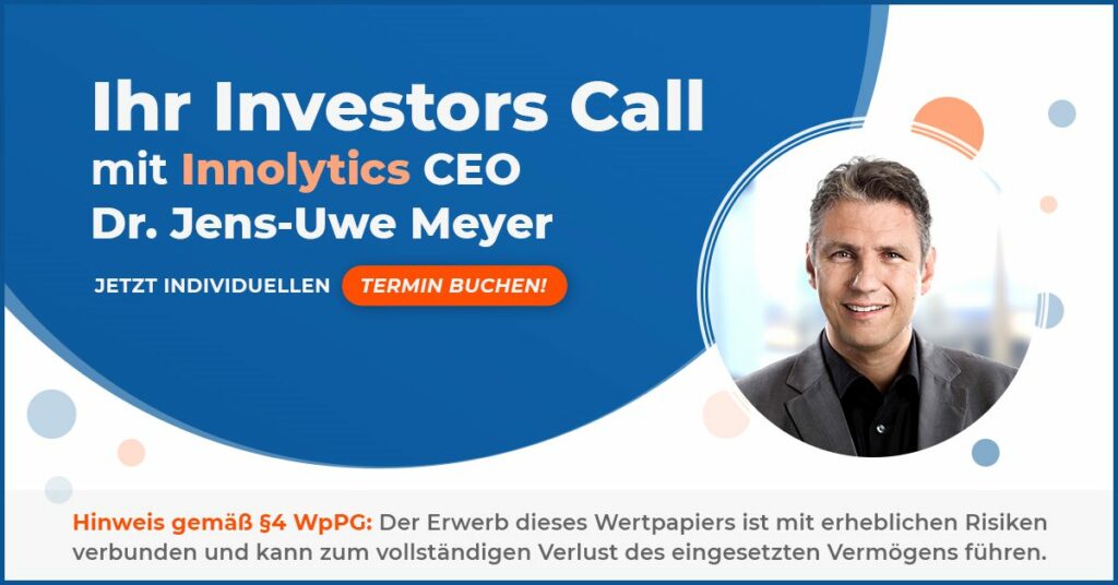 Innolytics AG: Buchen Sie einen von 25 exklusiven Investors Calls - CONDA