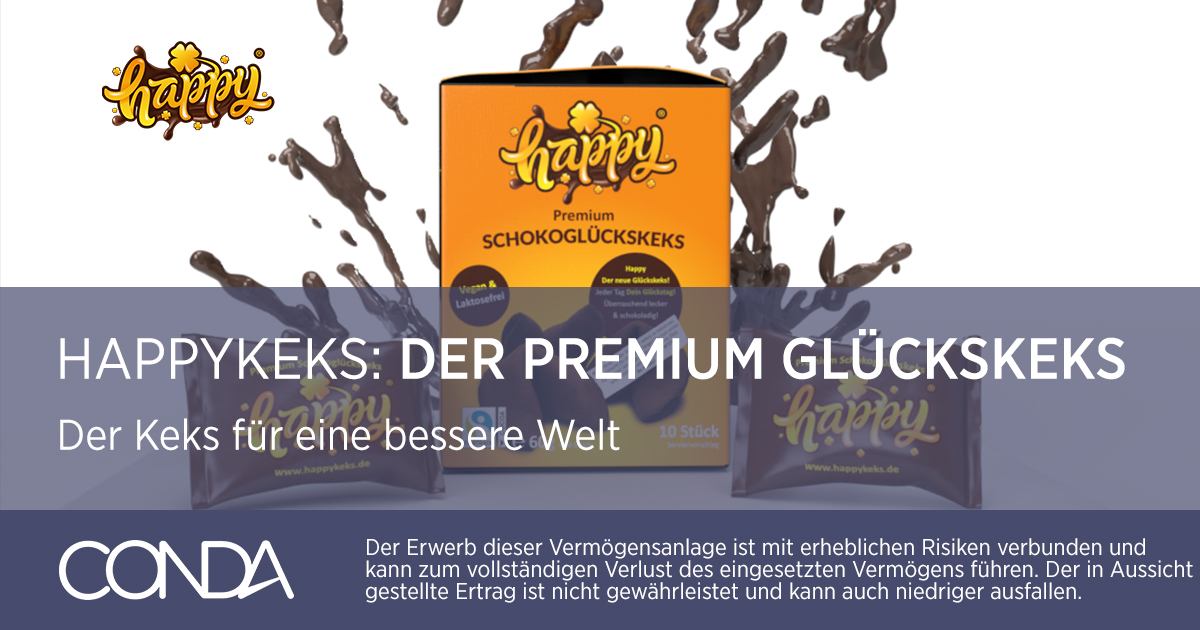 Happykeks - Der Keks für eine bessere Welt | CONDA Blog