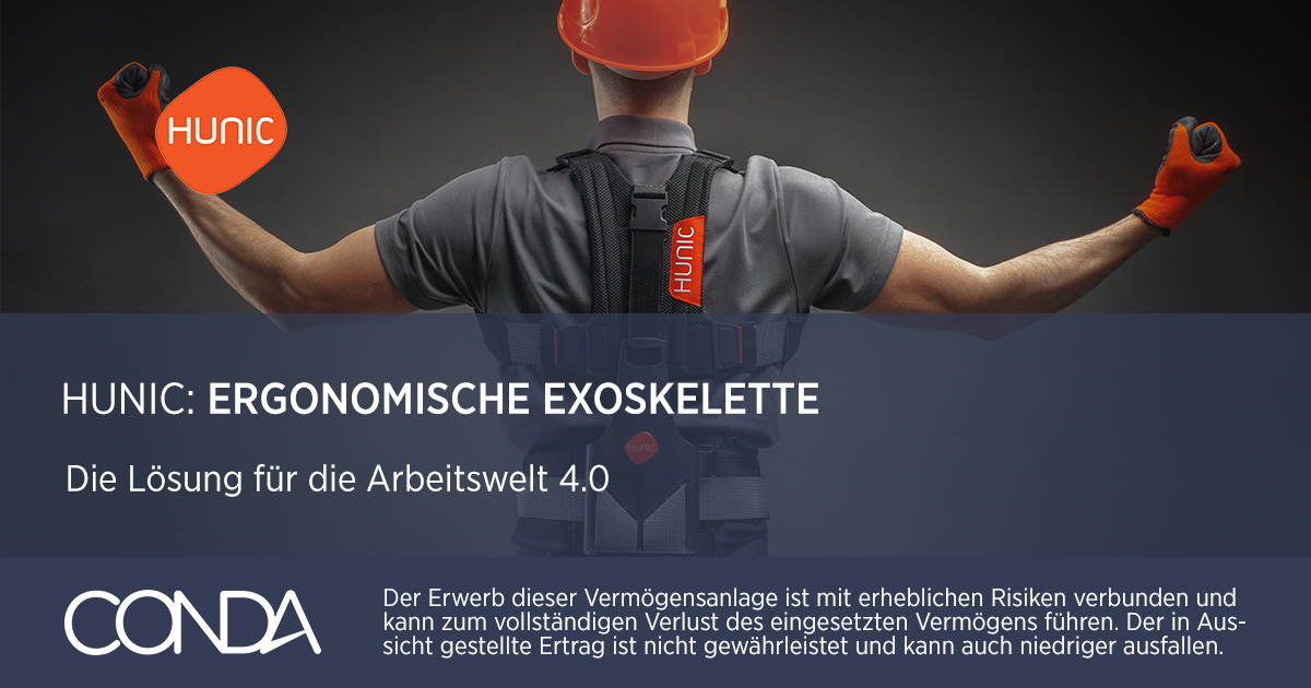HUNIC - Ergonomische Exoskelette | CONDA Blog