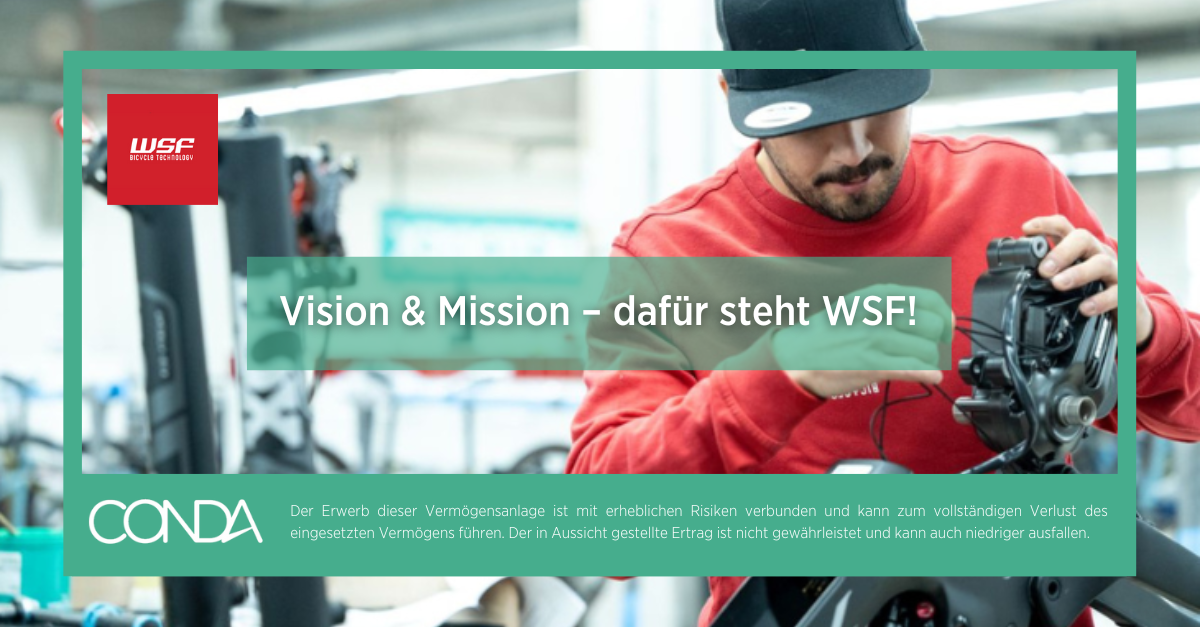 Vision & Mission – dafür steht WSF | CONDA